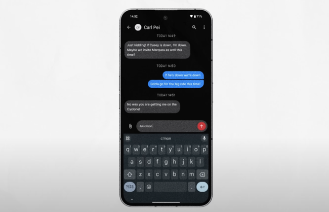 Nothing hace lo impensable: el Nothing Phone (2) será compatible con iMessage de Apple gracias a ...