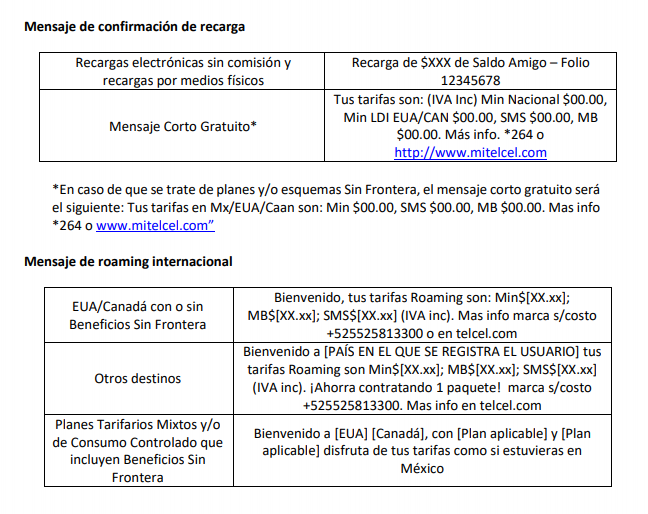 Estos son los nuevos mensajes que enviará Telcel para avisarte de sus ...