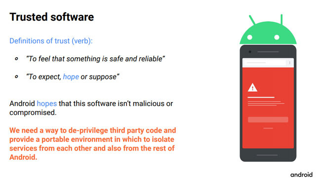 Google prepara 'microdroid', un Android en miniatura para máquinas ...
