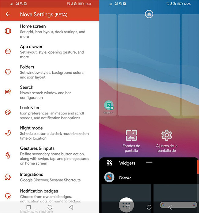 Nova Launcher 7 beta ya disponible para descargar, con nuevas ...