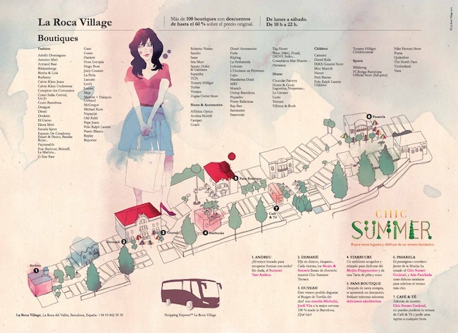 La Roca Village presenta su nuevo concepto Chic Summer