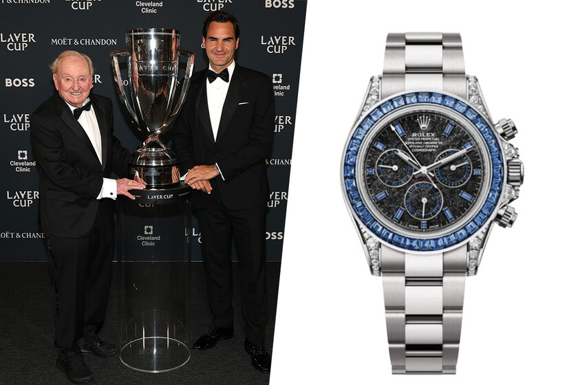 Roger Federer tiene un Rolex único en su tipo que no sólo es caro, sino ...