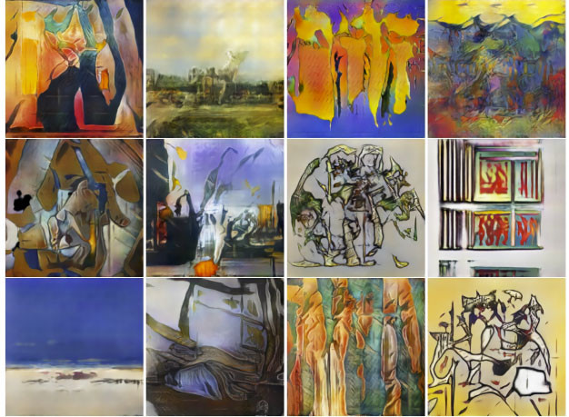 Estas obras de arte han sido creadas por una doble red neuronal y ...