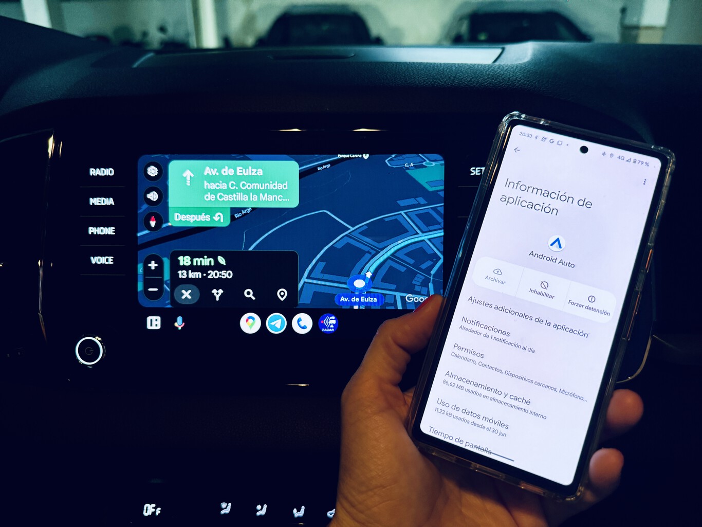 He hecho inalámbrico el Android Auto de mi coche con un adaptador de ...