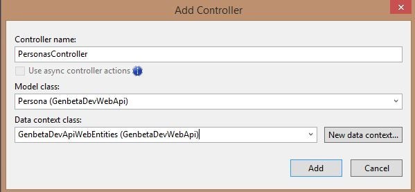 Haciendo una API Rest en 1 hora con ASP.NET Web Api - III. Tercer capítulo.
