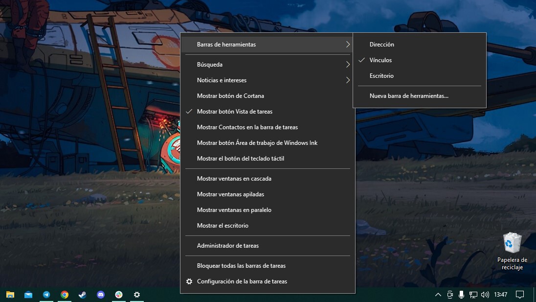 Microsoft ya pensaba en centrar los iconos de la barra de tareas hace ...