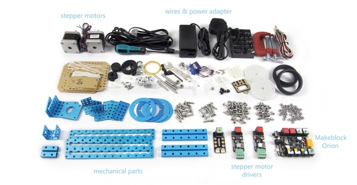 Gracias a estos robots de makeblock podrás dibujar en cualquier superficie