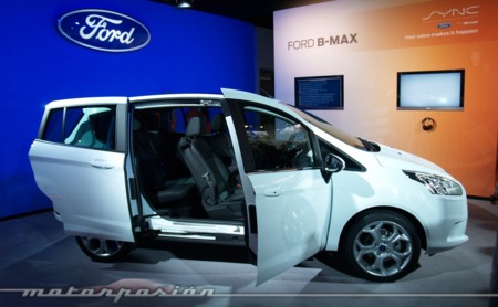 Ford B-Max, presentación en el MWC 2012 de Barcelona
