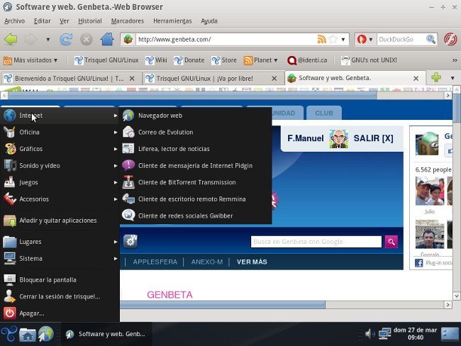 Trisquel es un sistema operativo totalmente libre basado en GNU/Linux ...