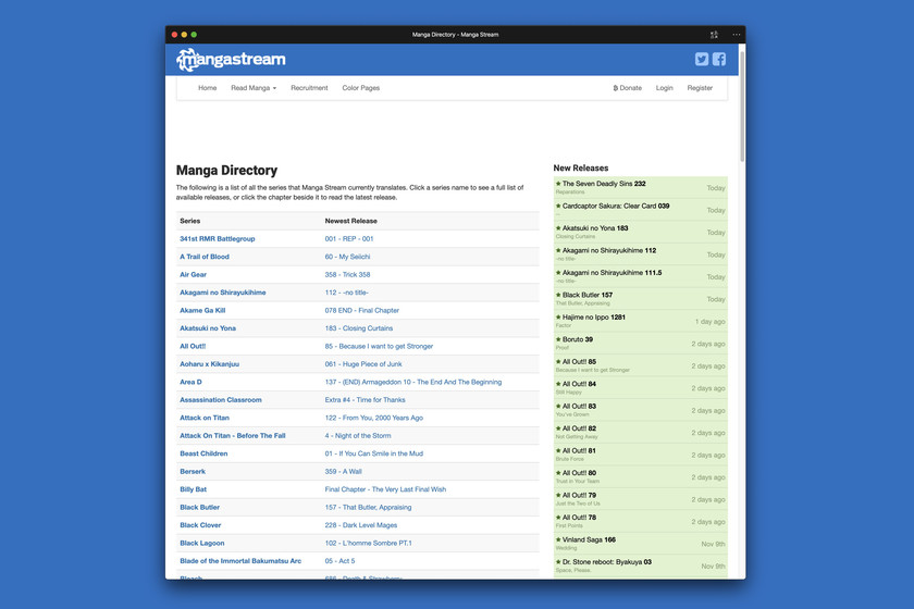 Cierra Mangastream, una de las mayores webs de escaneo y traducción de ...