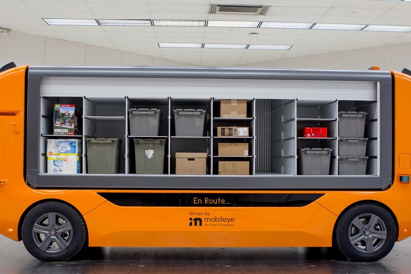Transporter: este es el vehículo eléctrico y autónomo de Udelv e Intel ...