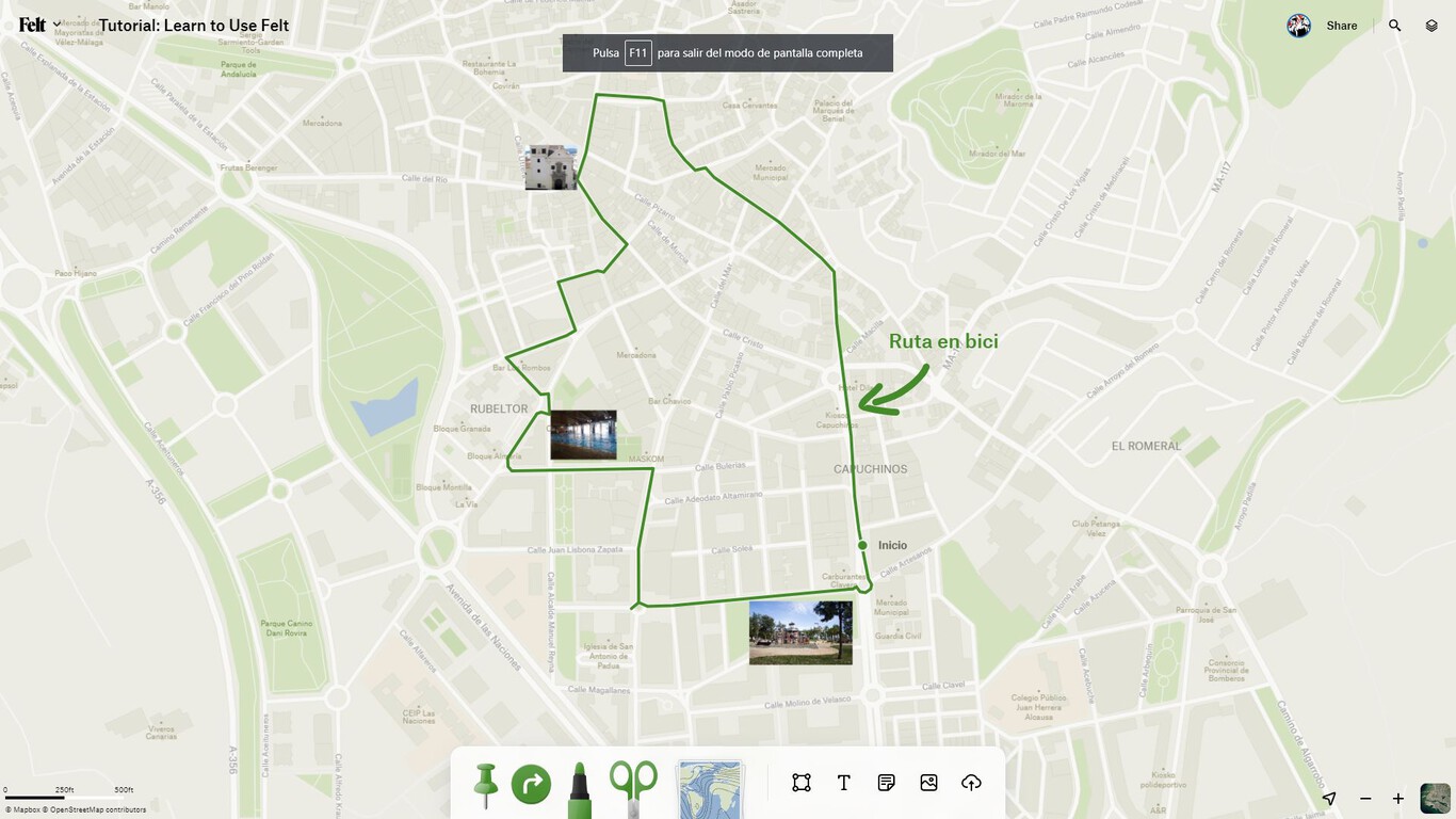Esta herramienta permite crear mapas personalizados y colaborativos de ...