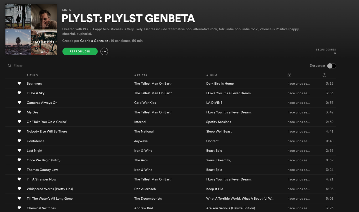 PLYLST: crea listas de reproducción para Spotify extremadamente ...