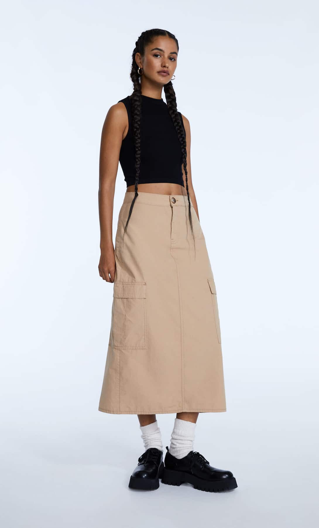 La invasión de las faldas parachute y cargo es real: 11 modelos low-cost que nos ayudarán a ...