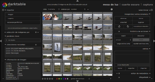 Darktable. Liberada la versión 1.0