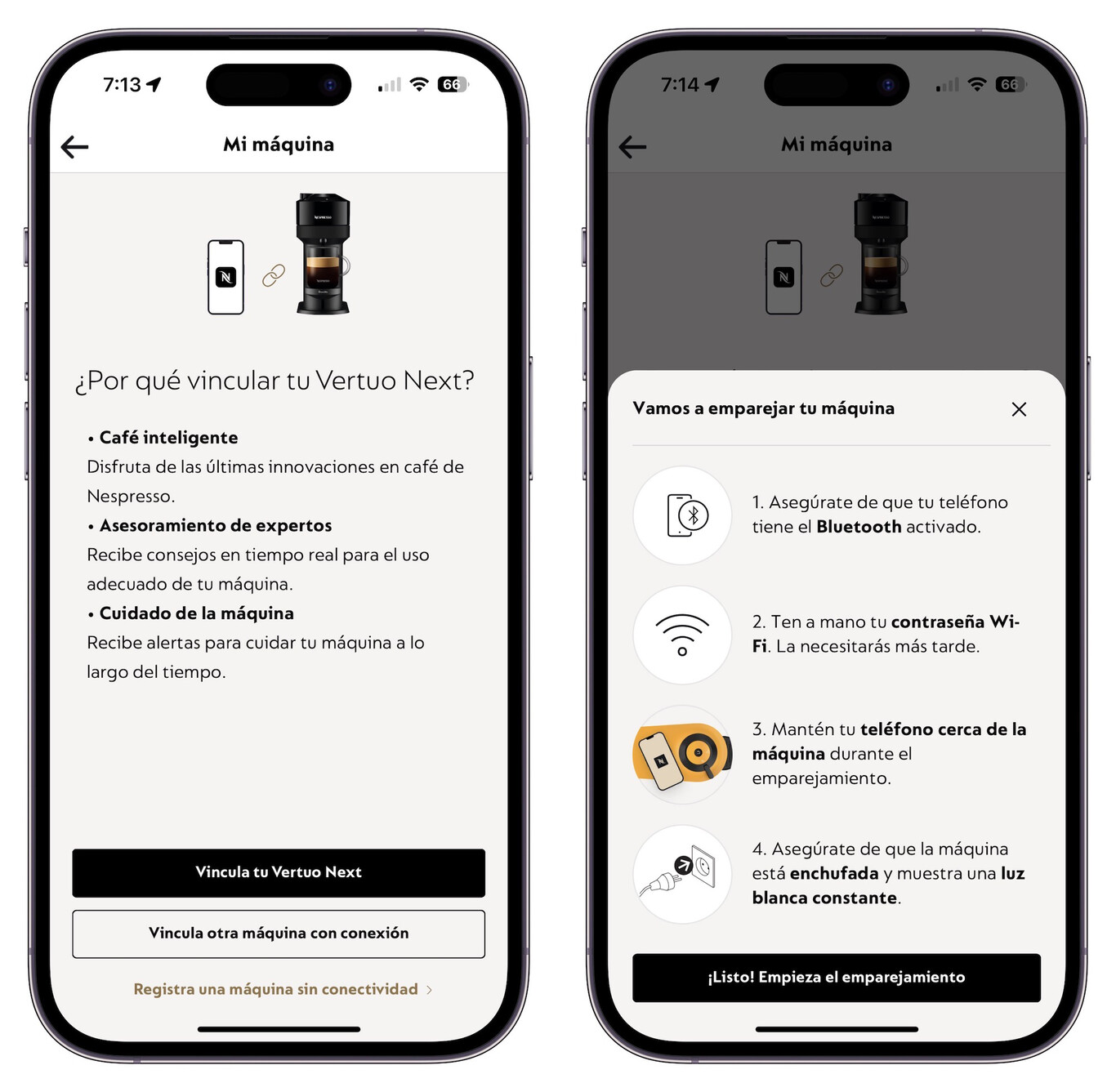 Así he conectado mi cafetera Nespresso al Wi-Fi y ahora esto es todo lo ...