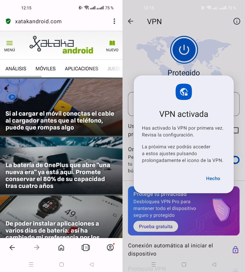 Los mejores navegadores para Android con VPN integrada