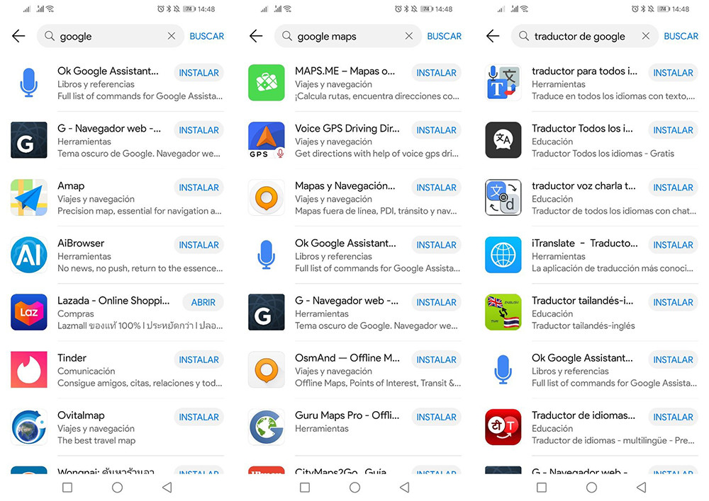Huawei AppGallery a prueba: ¿están disponibles las cien apps más descargadas de Google Play?