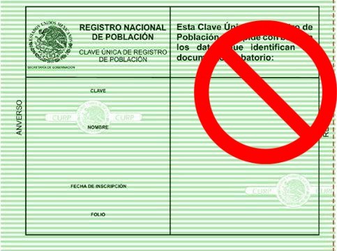 Así luce el nuevo formato del CURP en México, ahora incluye códigos QR
