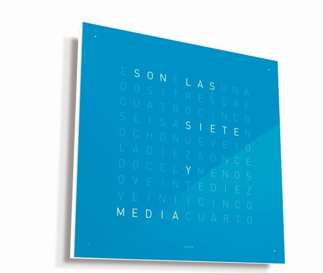 Qlocktwo, el reloj que te dice la hora con palabras