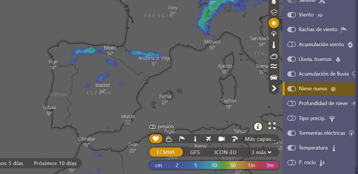 Llegan las lluvias y tormentas a España según AEMET. Con estas webs de ...