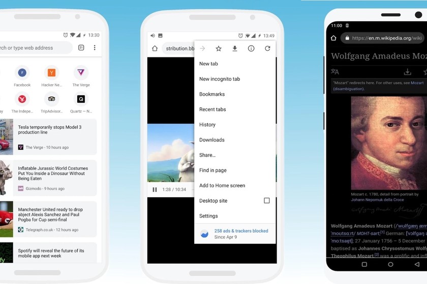 Kiwi Browser: así es el ligero navegador basado en Chromium con tema ...