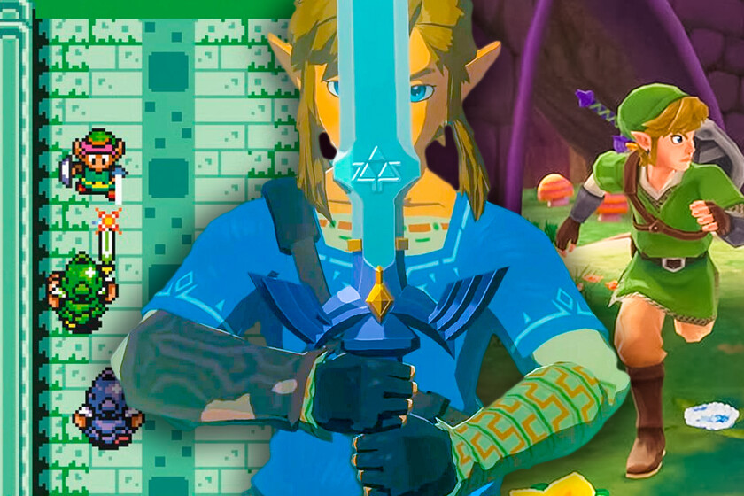Así ha cambiado Link de The Legend of Zelda en sus videojuegos a lo ...
