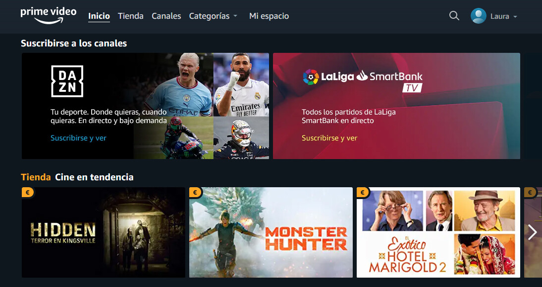 DAZN llega a Amazon Prime Video con menos ventajas de las que nos gustaría