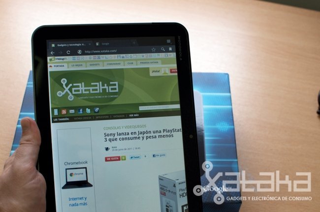 Motorola Xoom, el mejor tablet Android que hemos probado hasta ahora