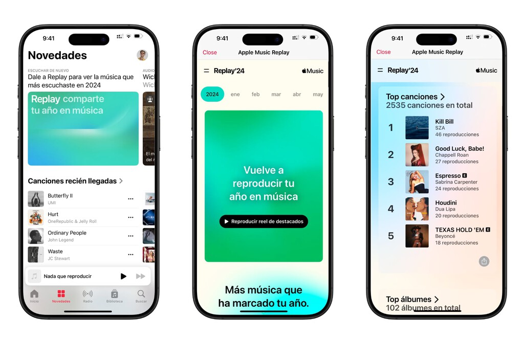 Ya está aquí Apple Music Replay 2024: más personal que nunca y con ...