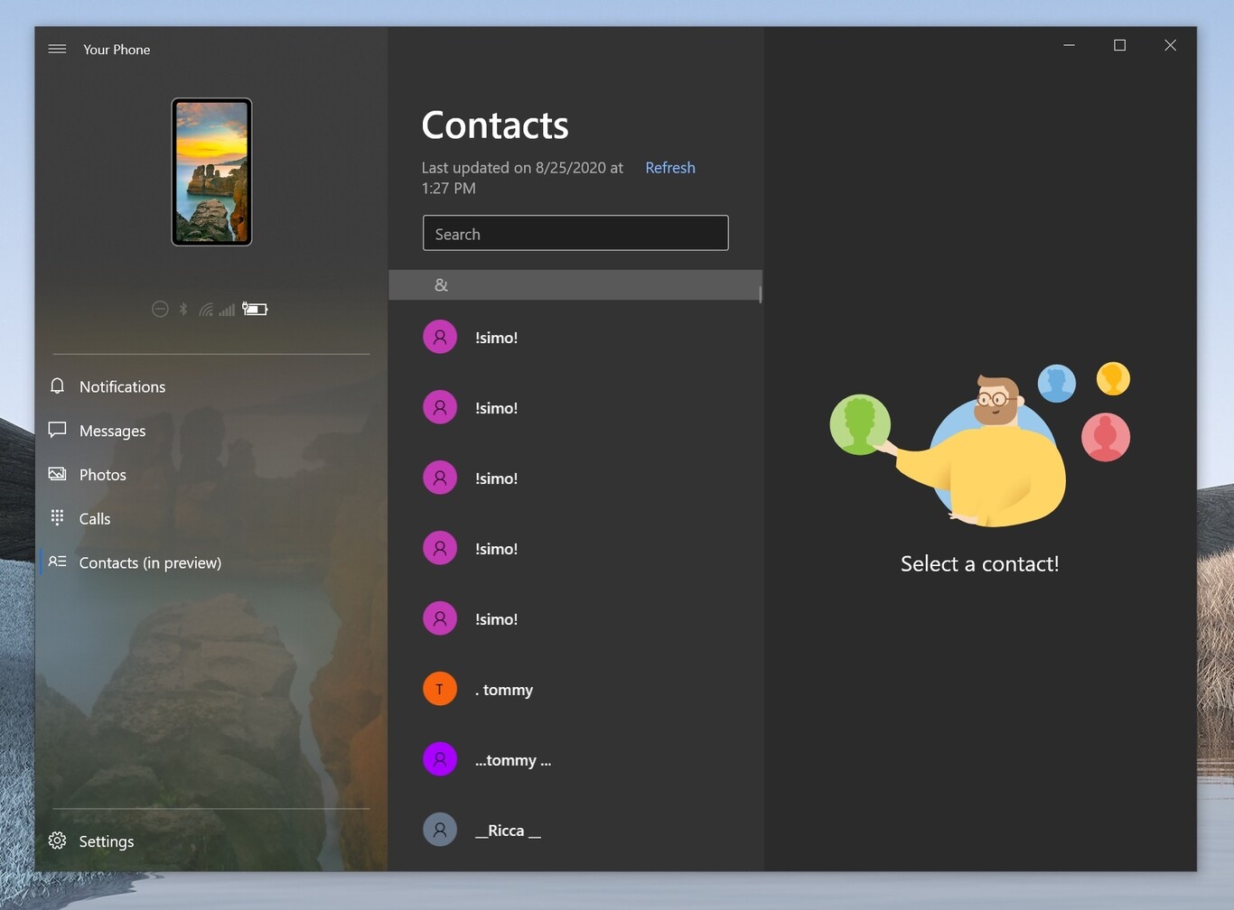 La app Tu Teléfono se actualiza: ya ofrece acceso a todos los contactos ...