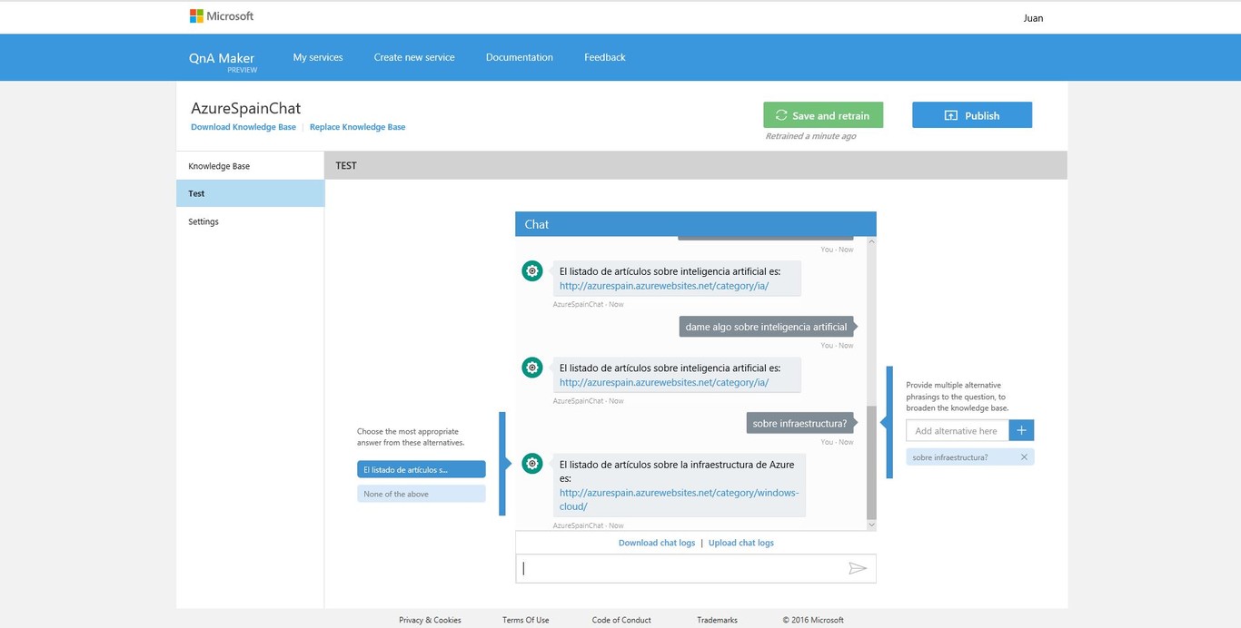 Construye tu primer ChatBot en 30 minutos