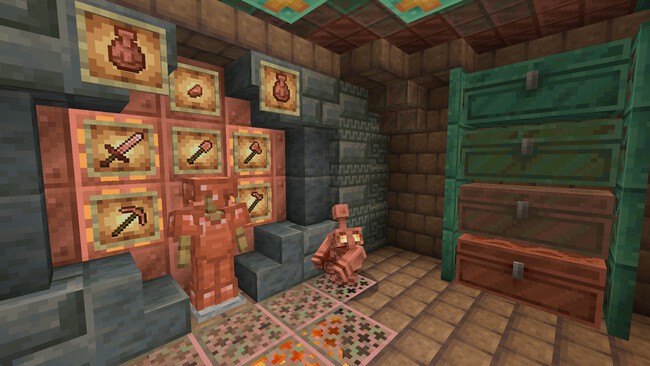 Minecraft 1.21.8 es real, y llega con el Golem de Cobre, armaduras, herramientas y nuevas armas ...