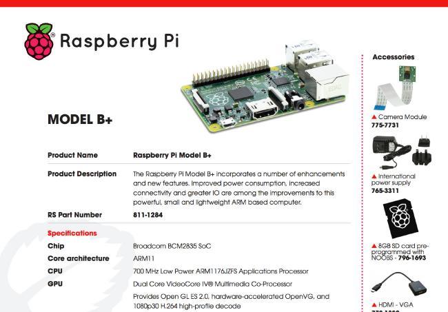 Filtración de la nueva Raspberry Pi B+