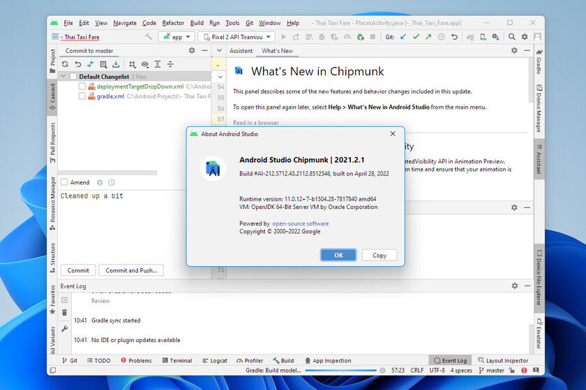 Android Studio Chipmunk 2021.2.1 ya disponible con previsualización de animaciones de Compose y ...