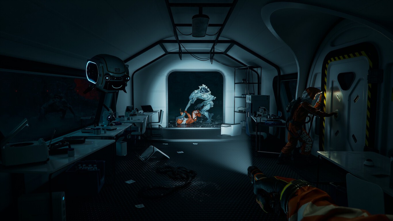 Si Alien tuviera un FPS multijugador, sería algo así. Este extraction ...
