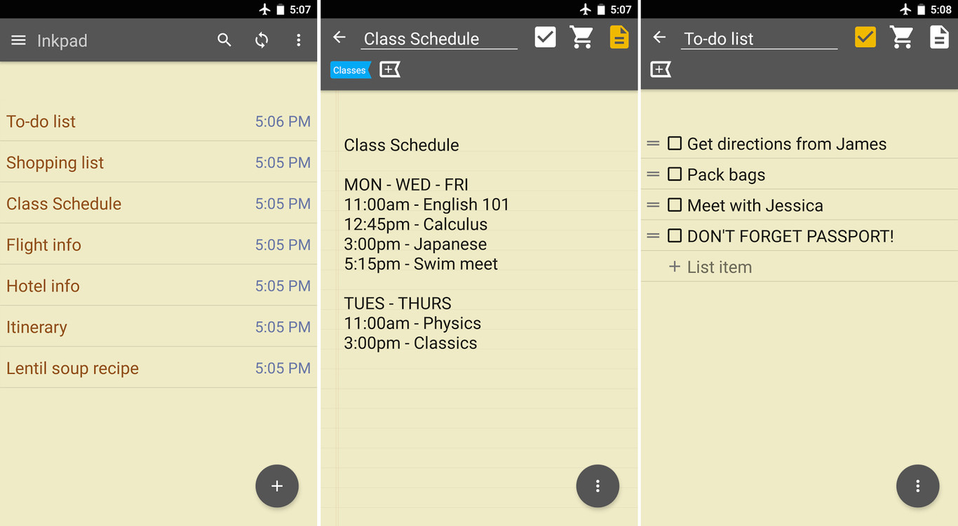 9 alternativas a Google Keep para tomar notas en tu Android