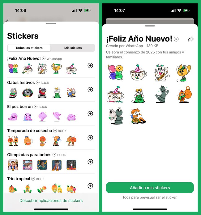 Los nuevos stickers de WhatsApp para Navidad y Año Nuevo solo durarán ...