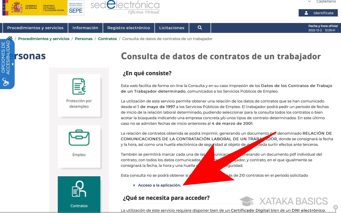 Cómo ver tus contratos de trabajo en la web del SEPE sin tener que ...