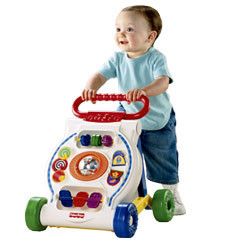 Los juguetes con ruedas estimulan su desarrollo