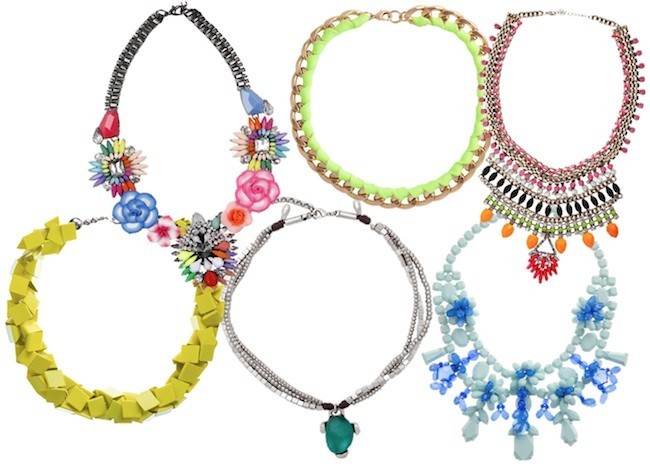 Anima tu look con un collar repleto de color, es la apuesta ganadora