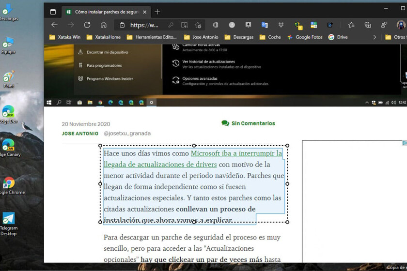 La función "Copiado Inteligente" llega a Edge para permitir copiar con ...