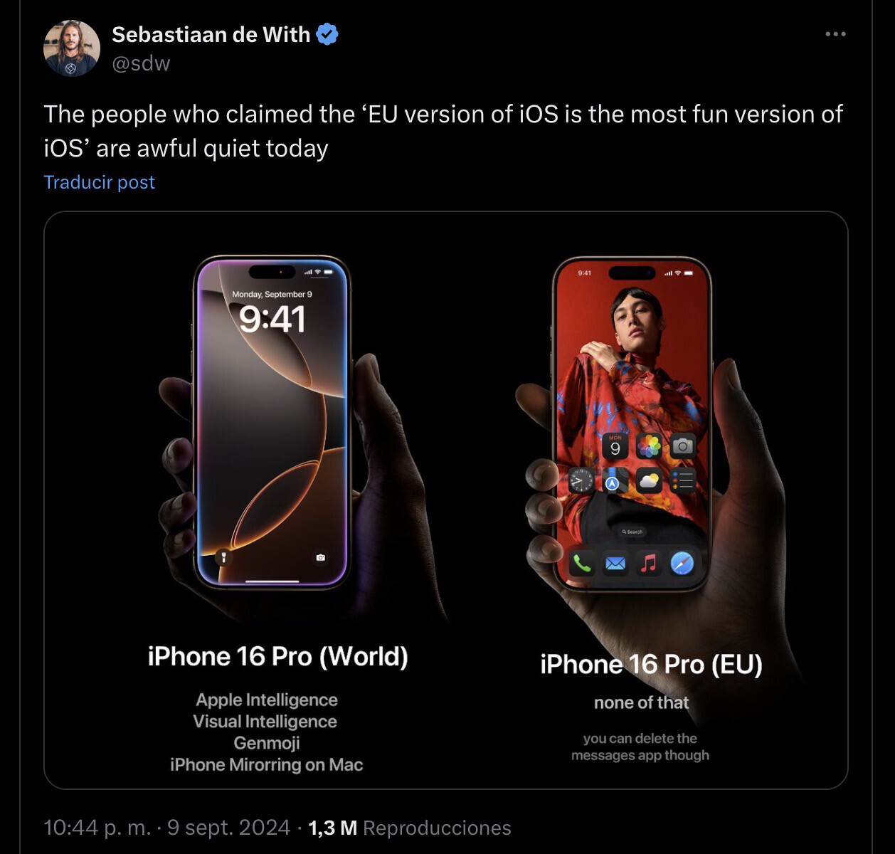 There’s an EU Version of the iPhone 16 and Another for the Rest of the ...