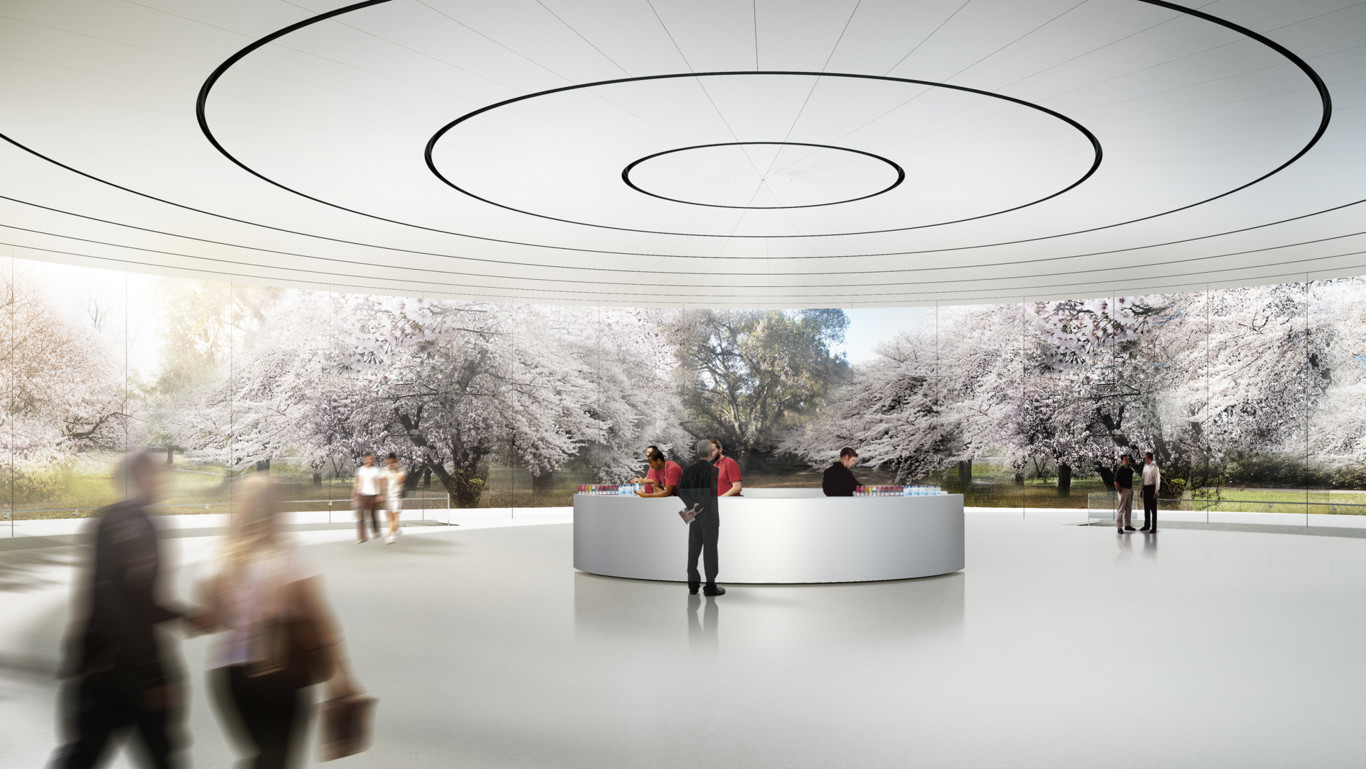 Nueva sede de Apple: así es el Apple Park y el Steve Jobs Theater