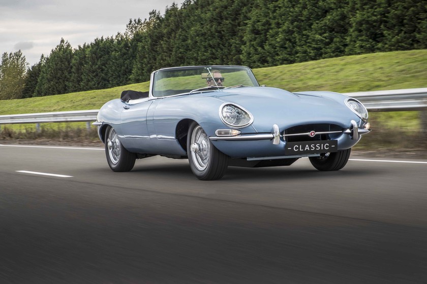 Jaguar E-Type Concept Zero, un E-Type original con motor eléctrico.