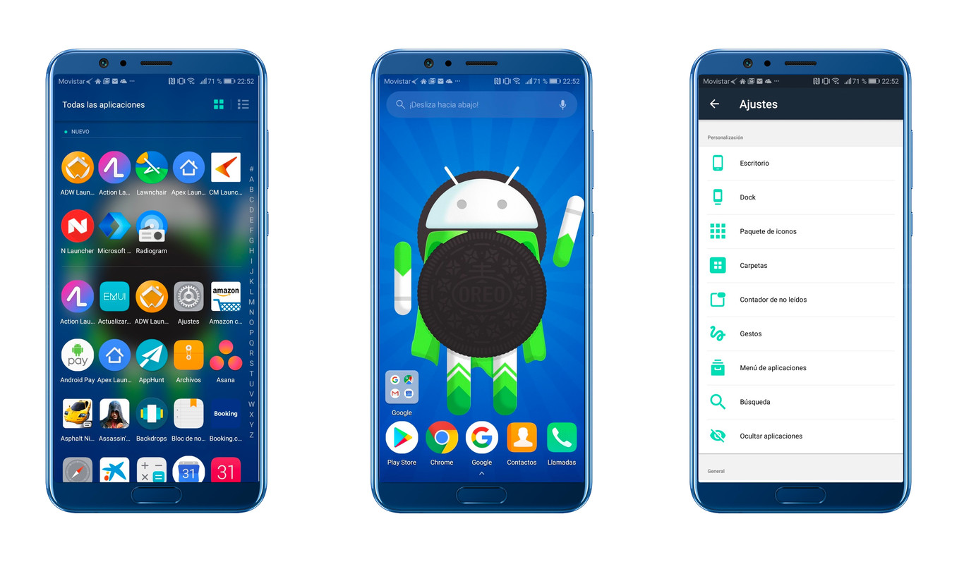 Los 11 mejores launchers para personalizar tu Android 2019