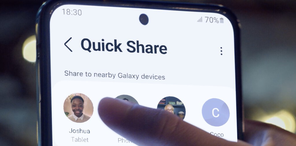 Compartir archivos nunca fue tan fácil y rápido como con Quick Share
