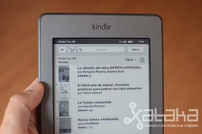 Kindle Touch, análisis