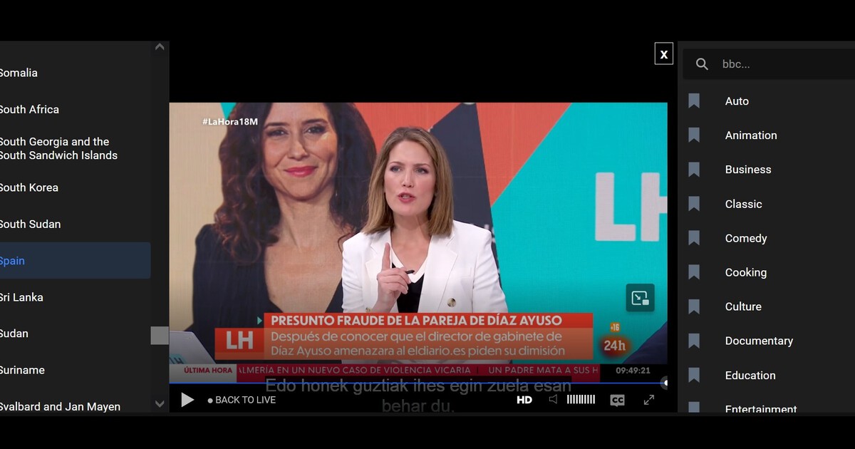 Cientos de canales de TV gratis en español, legal y sin registro: así ...