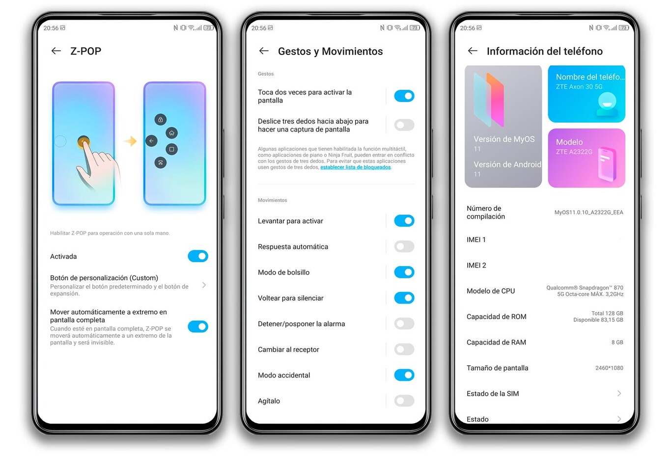 ZTE Axon 30, análisis: review con características, precio y ...